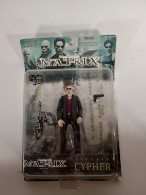 1999 N2 Toys The Matrix "The Film" Cypher Action Figure New | eBay