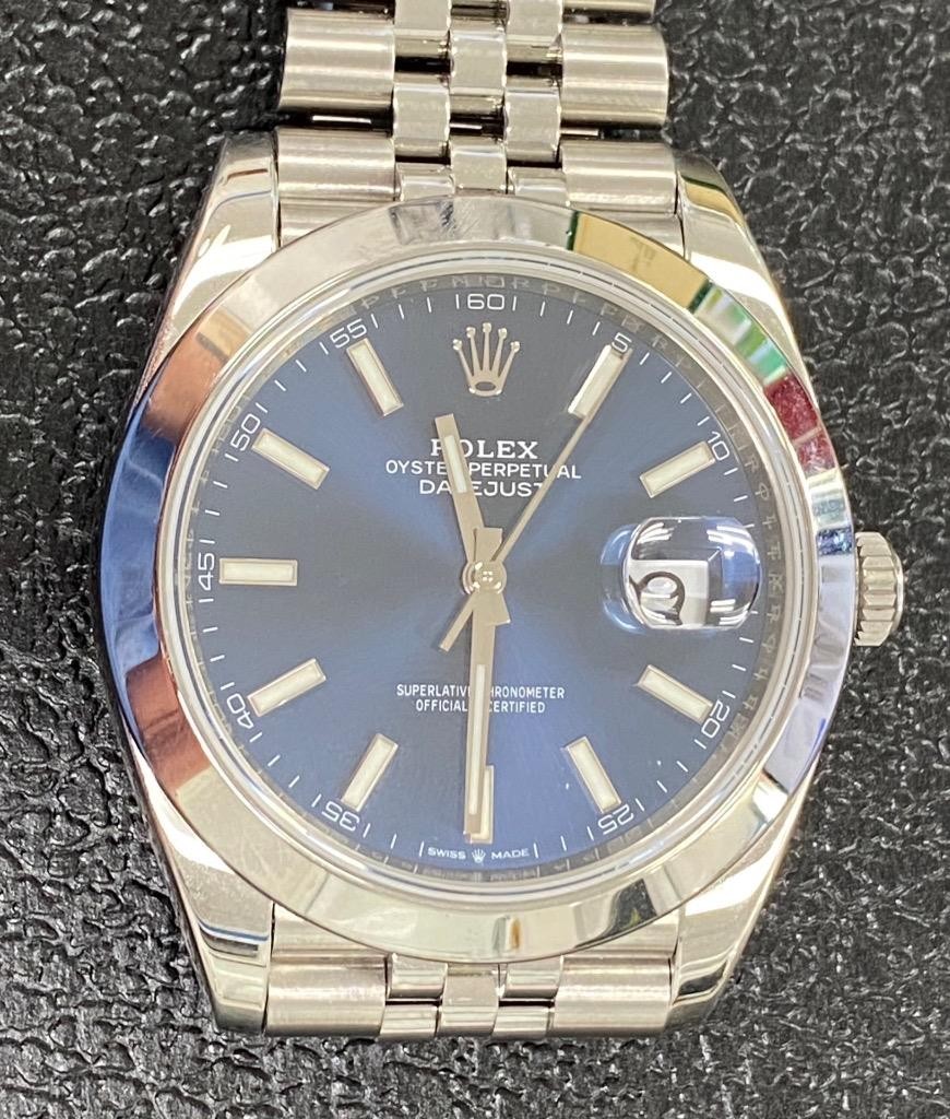 ROLEX OYSTERSTEEL PERPETUAL 41 MM - REFERENCE #126300 - WATCH ONLY | eBay