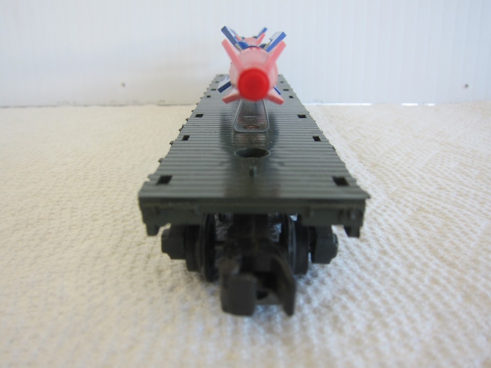 AMERICAN FLYER S 24553 ROCKET TRANSPORT CAR, 1958 ORIGINAL-BEAUTIFUL ...