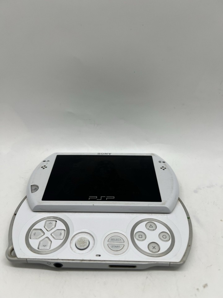Sony PSP Go Handheld Console White Tested With Charging Port Handheld ...