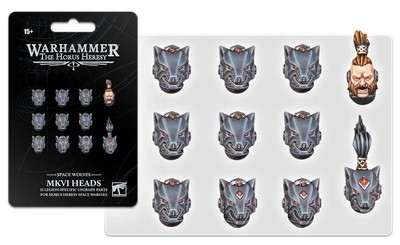 Space Wolves Discontinued MKVI heads | eBay