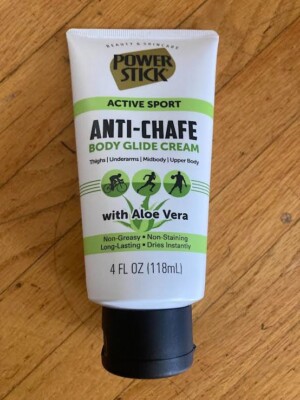 New ! 4 x4 FL oz Power Stick Active Sport Anti-Chafe Body Glide Cream ...