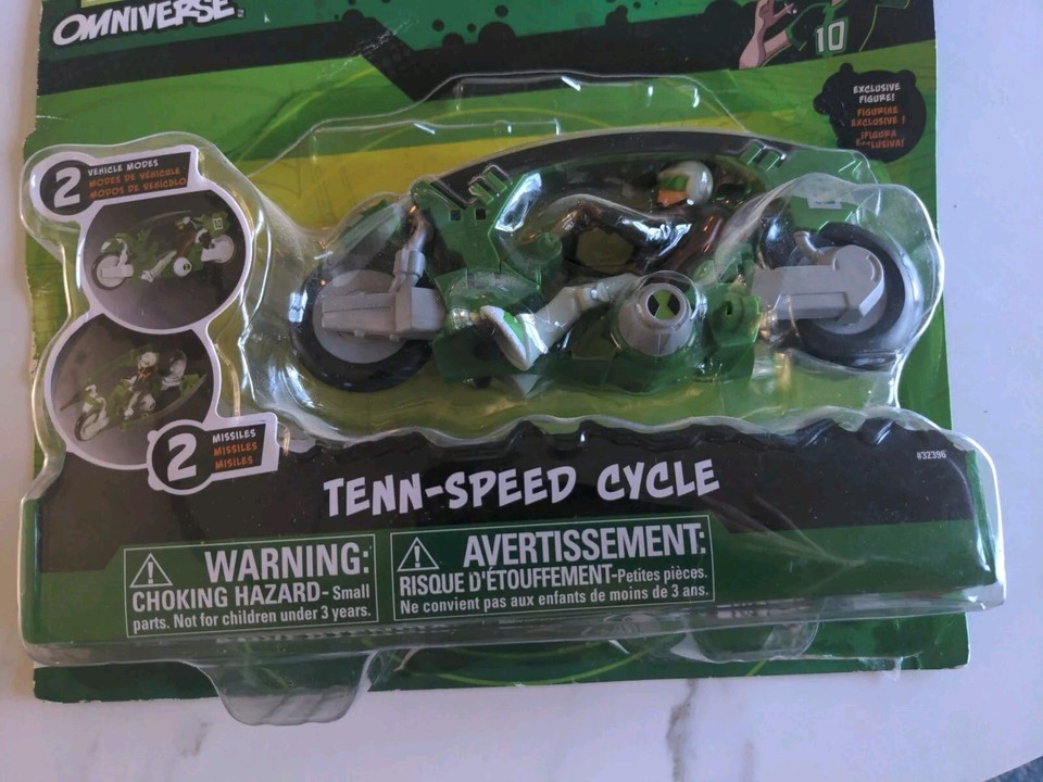Ben10 / Ben 10 TENN-SPEED CYCLE Action Figure Toy Bandai Cartoon ...
