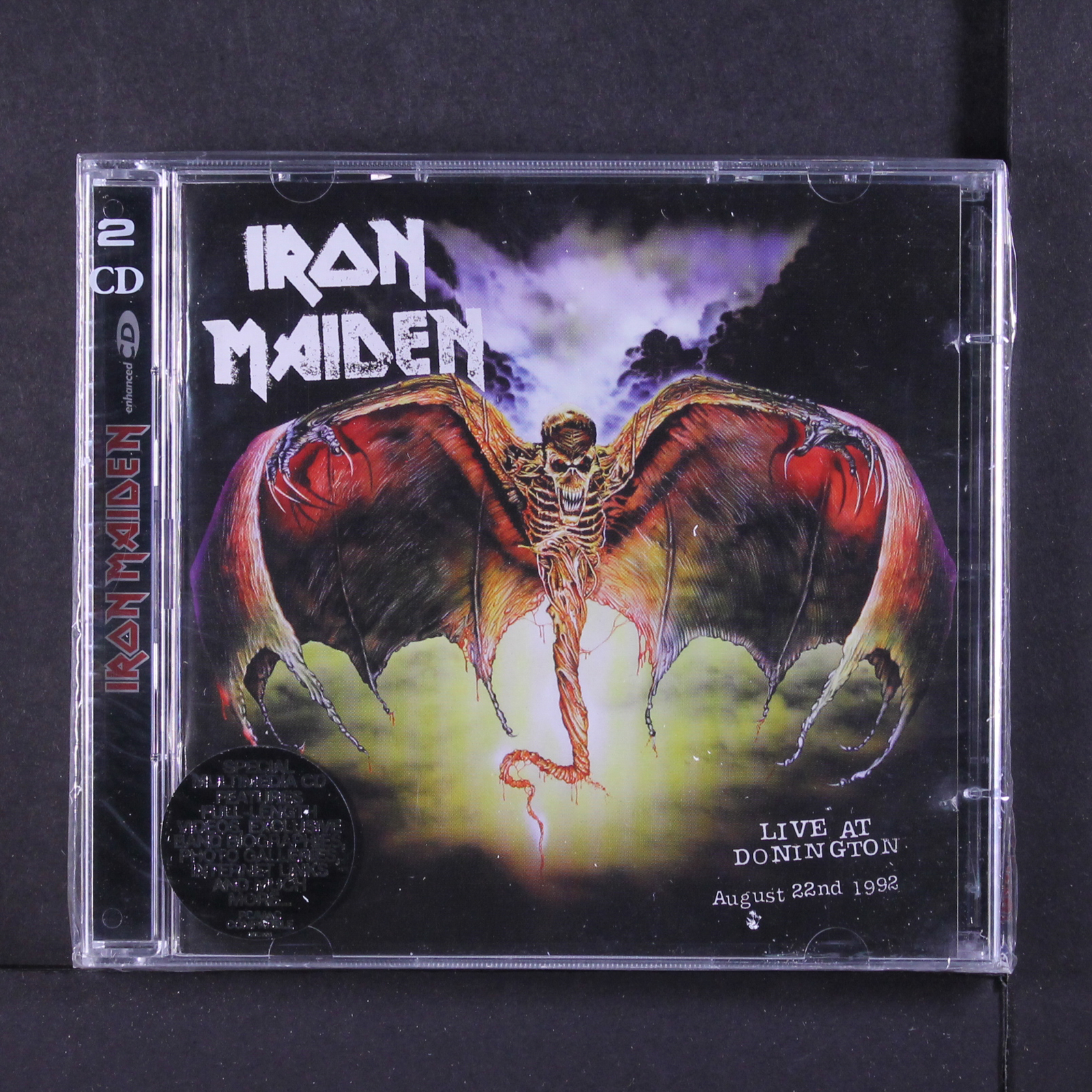 IRON MAIDEN: live at donington RAW POWER CD Sealed | eBay