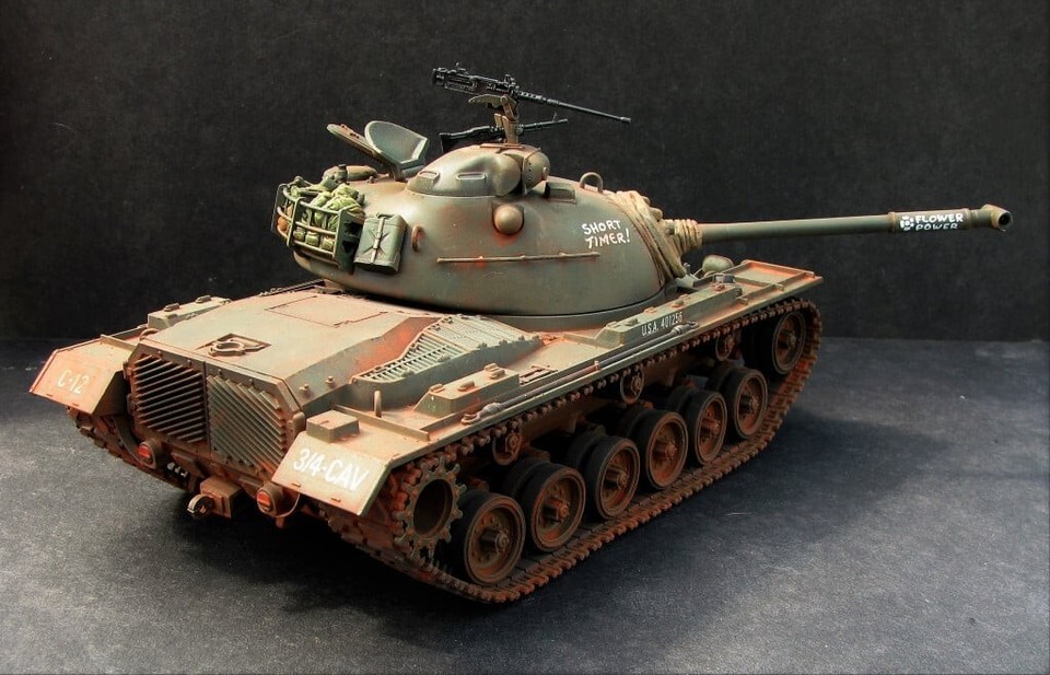 NEW MISB Monogram Armor 1/35 US Army M48A2 PATTON 50-ton Main Battle ...