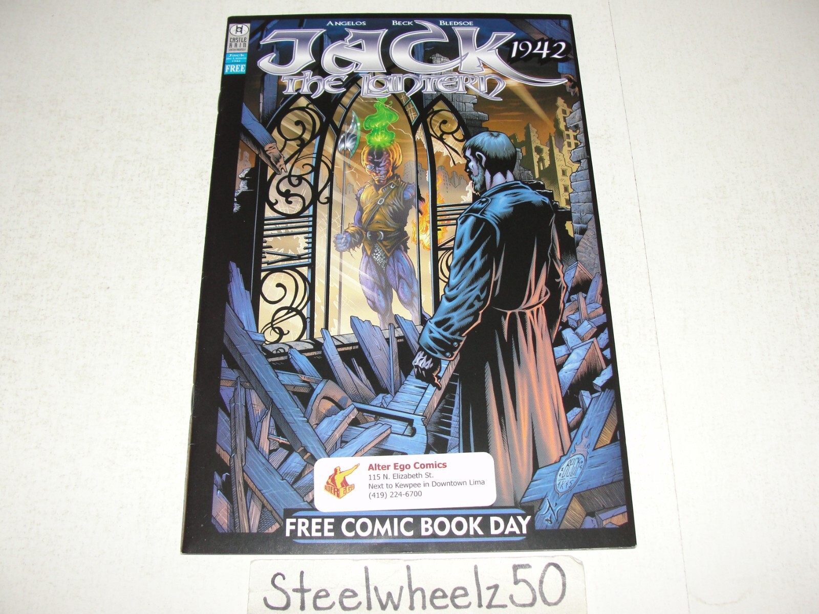 Jack The Lantern 1942 FCBD #1 Comic 2006 Free Comic Book Day Michael ...