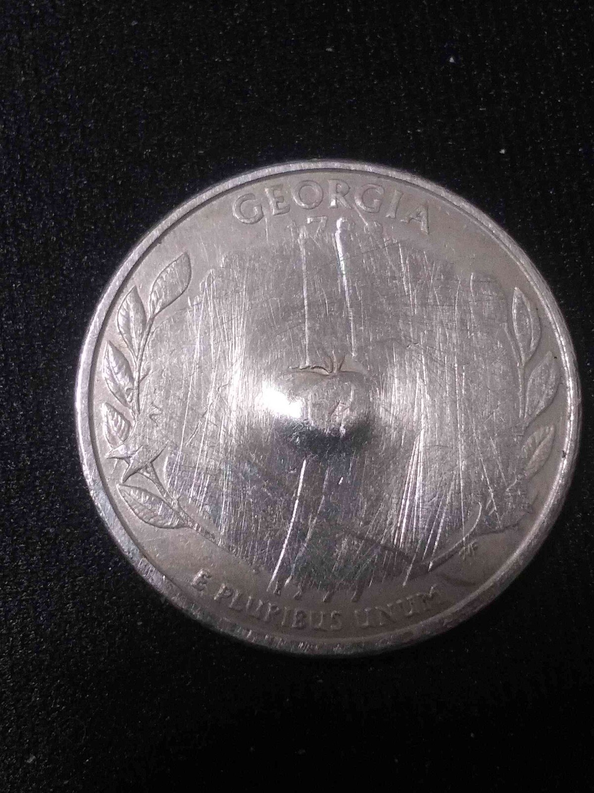 1999 P GEORGIA QUARTER MINT ERROR | eBay