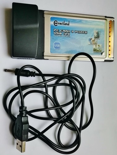 CARTE PC EXPRESS CARD 3 X USB AVEC ALIM PUISSANCE - POUR EXTENSIONS DES ...