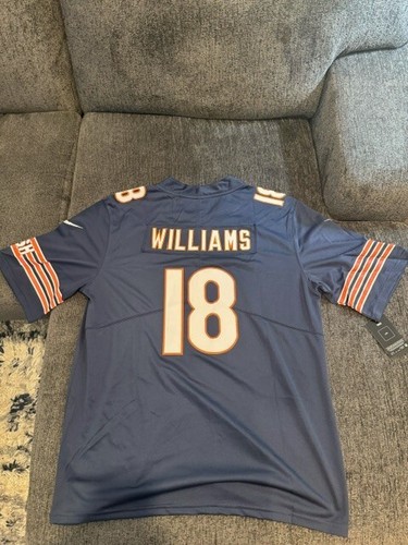 Caleb Williams #18 Chicago Bears Men’s Large Stitched Jersey | eBay