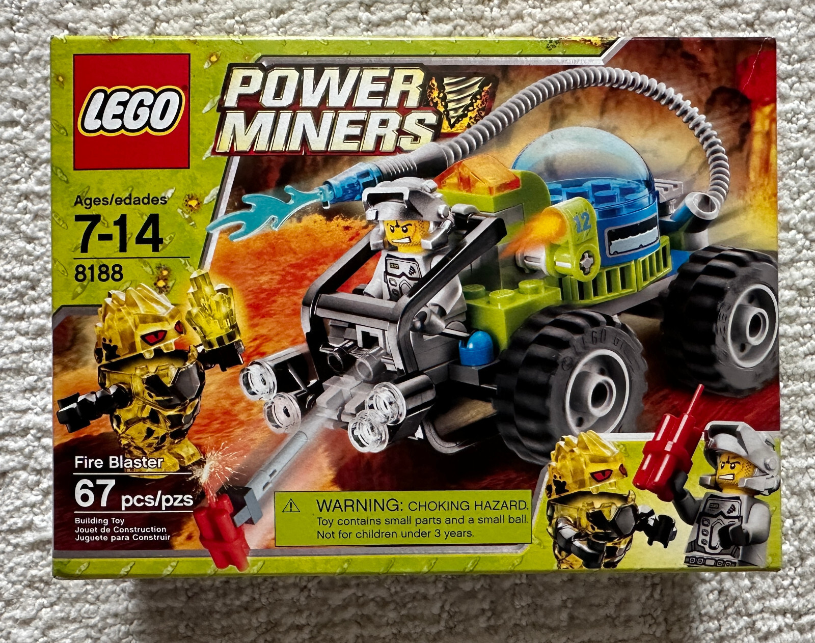 LEGO Power Miners: Fire Blaster (8188) for sale online | eBay