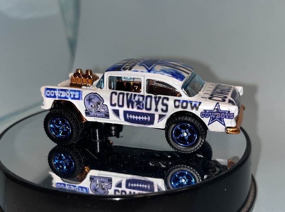 Hot Wheels 55 Chevy Gasser Dallas Cowboys NFL Football It’s A Custom ...