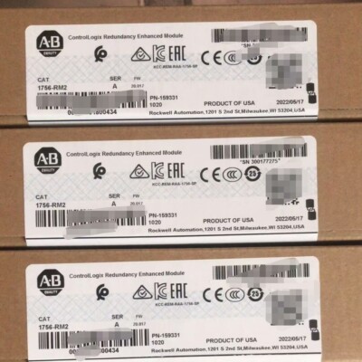 Sealed Allen-Bradley 1756-RM2 ControlLogix Redundancy Enhanced Module ...