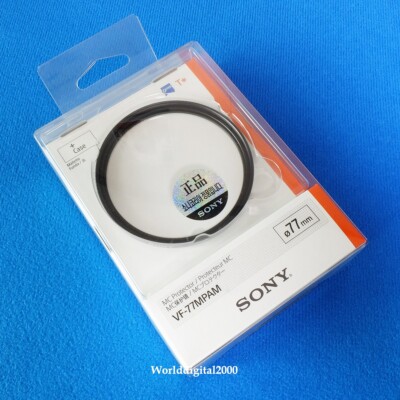 Sony Genuine VF-77MPAM 77mm Filter Carl Zeiss T* Multi Coating MC ...