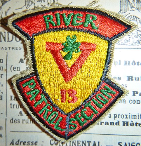 Beret Flash Patch - US NAVY - River Patrol Section 13 Recon, Vietnam ...