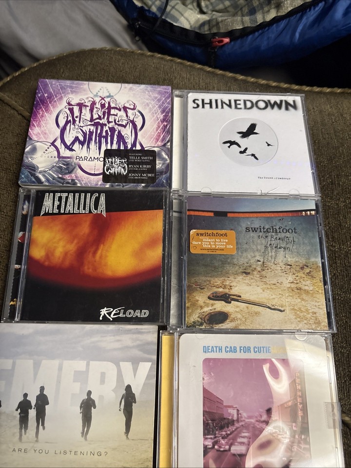 Metal , Rock , Emo Cd Lot Of 12 Emery, Six Feet Under, Godsmack | eBay