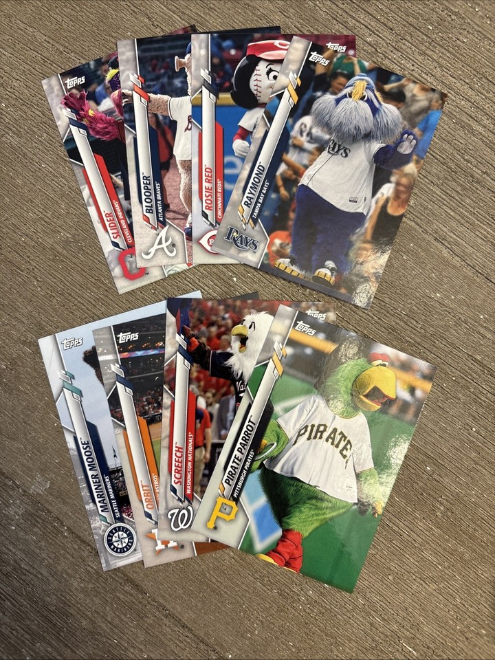 2020 Topps Opening Day 24-card Mascots Complete Insert Set (2C3) | eBay UK