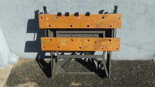 Black & Decker Workmate No. 79-001 TYPE 7 Deluxe Dual Height Foldable ...