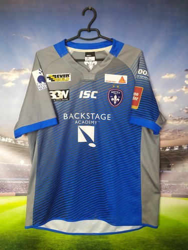 Wakefield Trinity Jersey Rugby Shirt Multicolor ISC Mens Size 2XL | eBay