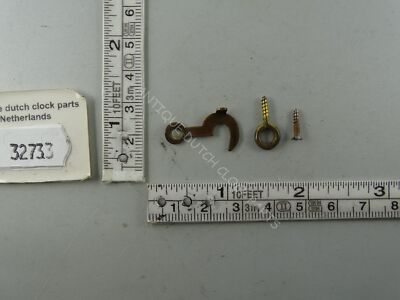 ANTIQUE DOOR LATCH FOR A GERMAN STRING REGULATOR MARKED G & P | eBay