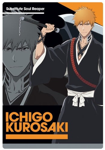 BLEACH Trading Card W#1 No.1 Ichigo Kurosaki BANDAI Japan | eBay