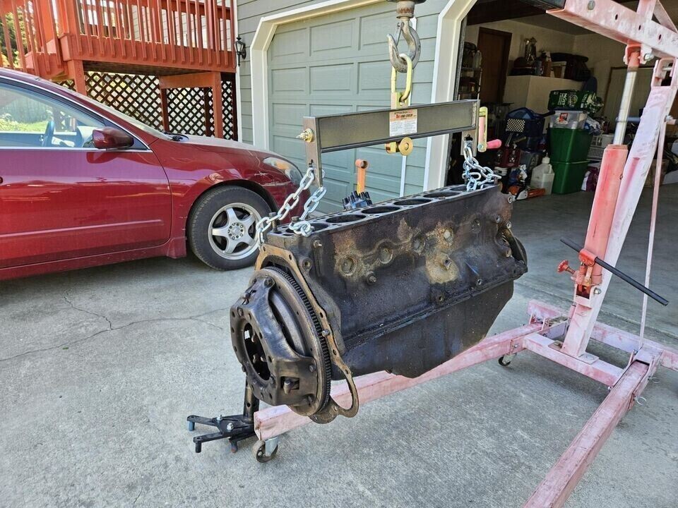Heavy Duty 4000 Lbs Engine Hoist Leveler Transmission Support Load Lift ...