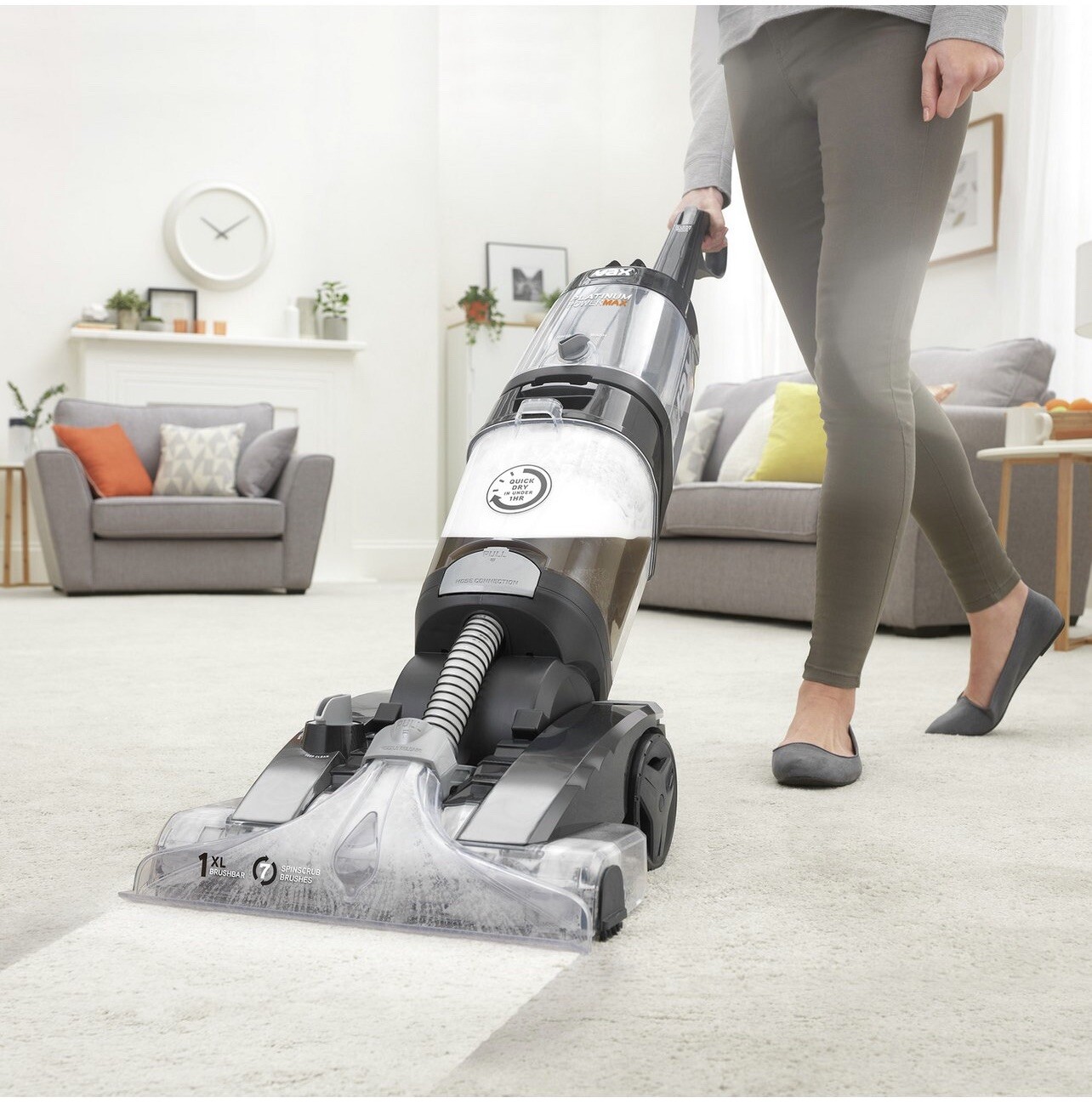 Vax Platinum Power Max ECB1SPV1 Carpet Upholstery Cleaner 3.5L 1200W ...