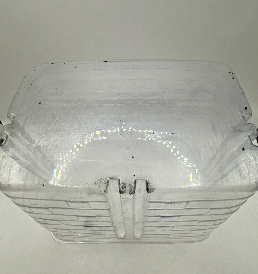 Longaberger 2005 Recipe Basket (Classic Stain) and Protector RETIRED | eBay