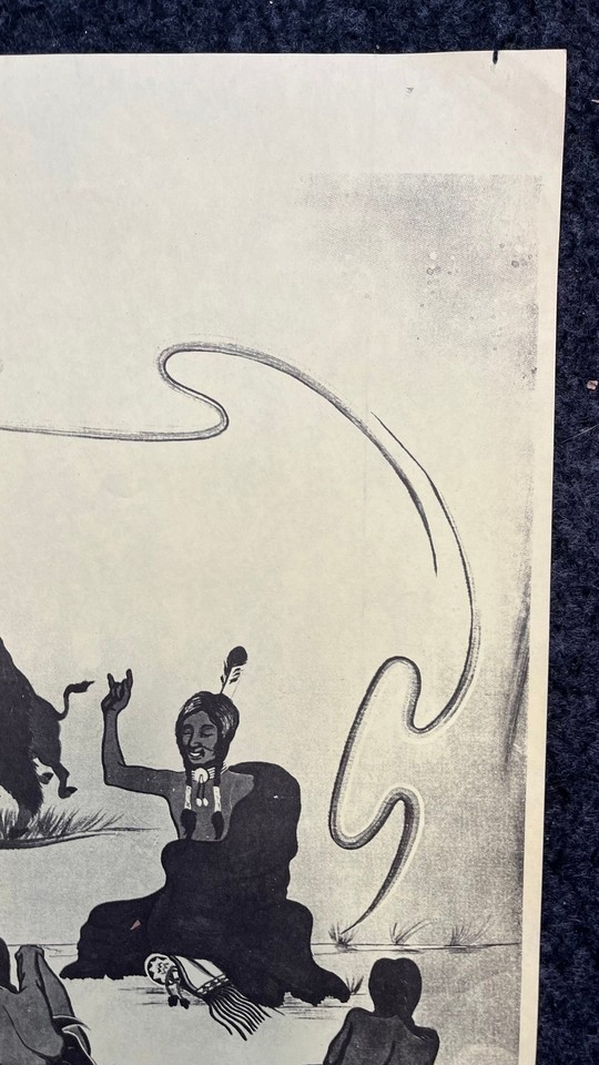 1970s Vic Runnels Native American Education Posters, Sioux Indian Tribe ...