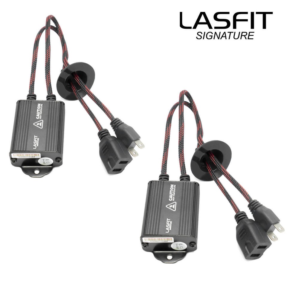 LASFIT H7 LED Bulbs Canbus Decoder Error Free Warning Canceller Anti ...