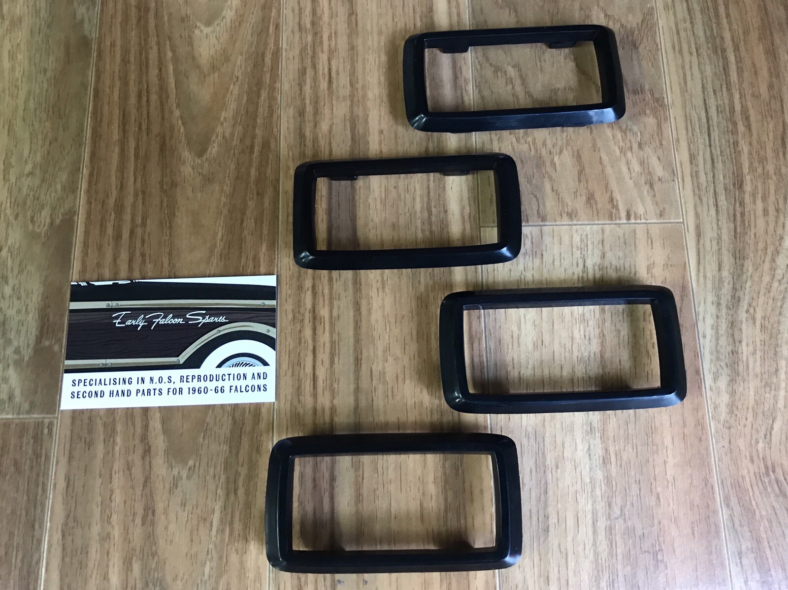 New Ford Falcon Black Inner Door Handle Surround Kit XA XB GS Sedan ...