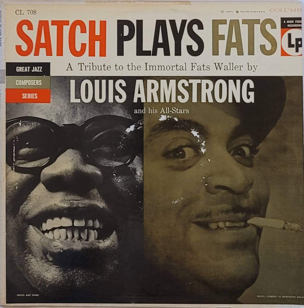 Louis Armstrong - Satch Plays Fats LP First DG Mono Rare Jazz | eBay