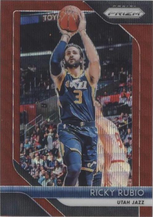 2018-19 Panini Prizm - Ricky Rubio #133 Ruby Wave Prizm for sale online ...