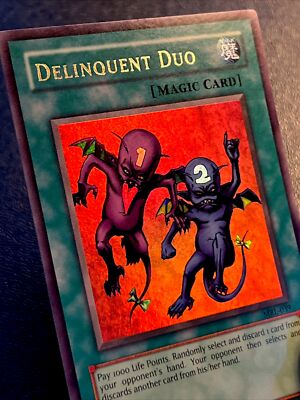 Delinquent Duo MRL-039 NM Original Print Ultra Rare Unlimited Magic ...