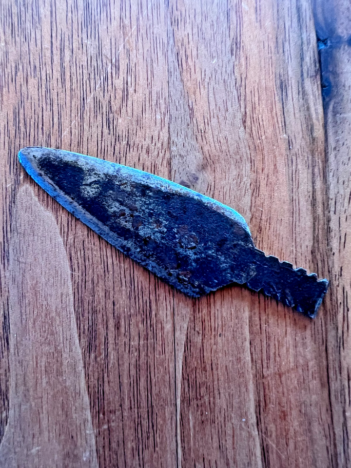 Spanish Colonial Hand-Forged Iron Trade Blade – Found Near Santo ...