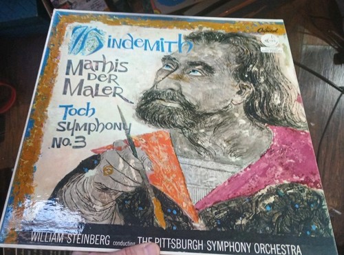 Hindemith: Mathis Der Maler / Toch: Symphony No. 3 (1960) Vinyl LP ...