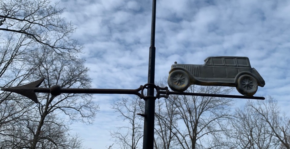 Extremely Rare Car Weathervane | eBay