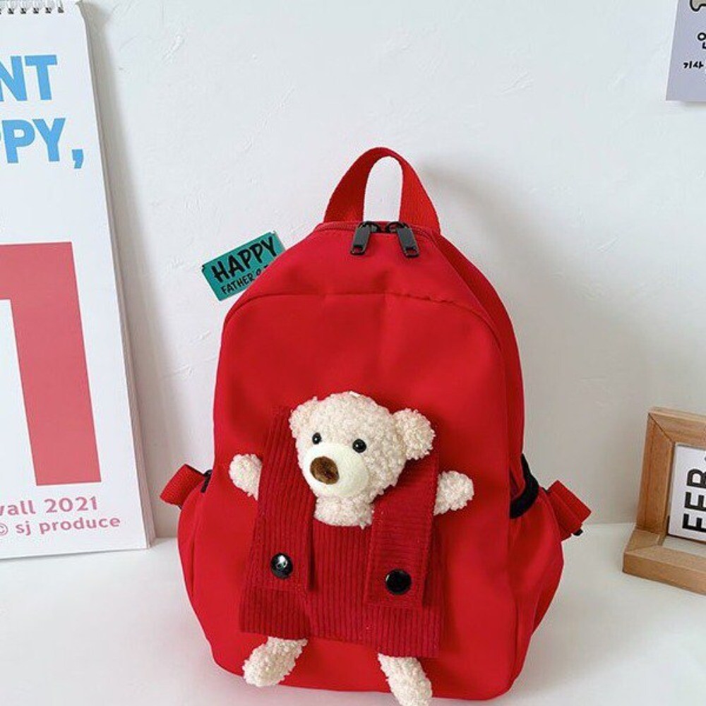 Little Bear Cartoon Plush Bear Backpacks Children | eBay