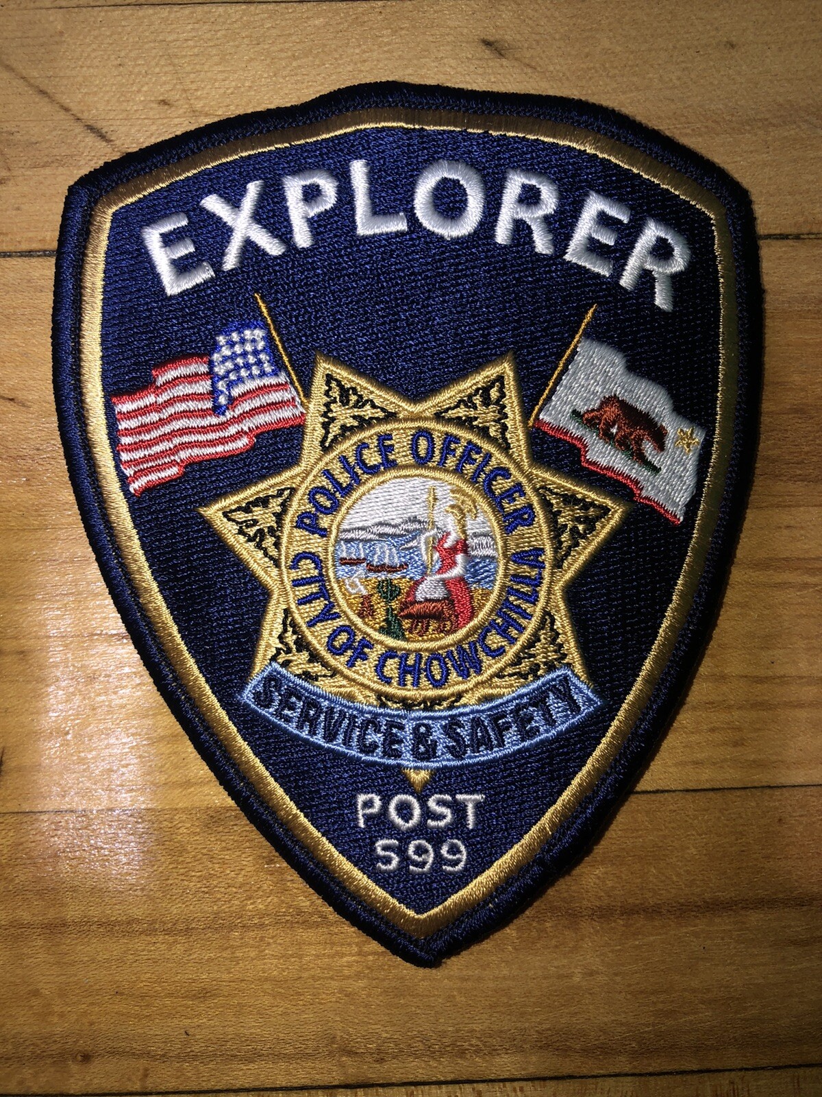 City Of Chowchilla California Police Department Explorer Patch | eBay