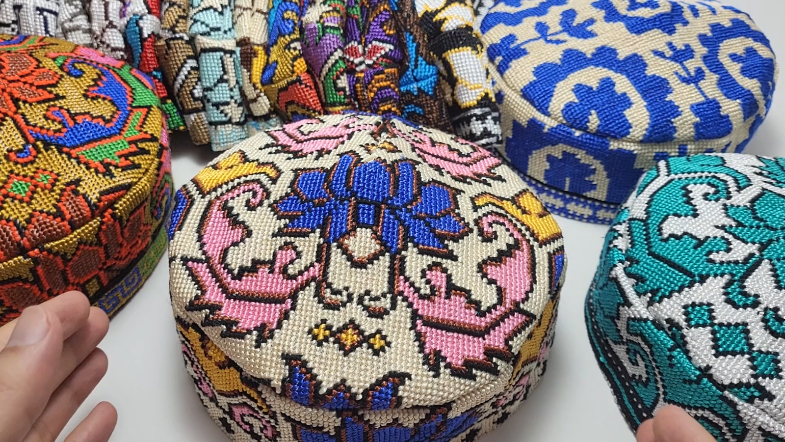 Small Big Choose Handmade Uzbek Hat cap kufi doppi gift Men Women ...