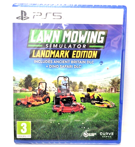 PS5 Lawn Mowing Simulator LANDMARK EDITION Mowing Garden Game BRAND NEW ...