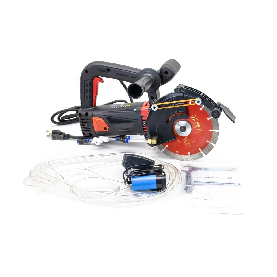 8'' Electric Concrete Saw 4800W Wall Chaser Concrete Cutter for Brick ...