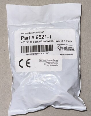 Circadiance SmartMonitor 2 - 40” Pin To Socket Leadwires - Pack Of 5 Pairs - New | eBay
