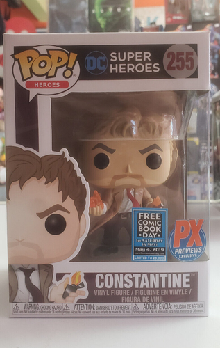 Funko POP! DC Heroes - Constantine Vinyl Figure #255 PX Exclusive | eBay