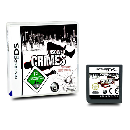 Nintendo DS Spiel Unsolved Crimes New York in OVP mit Anleitung ...