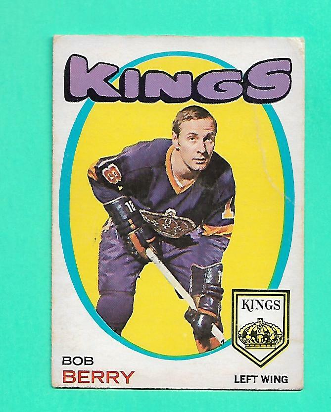 (1) BOB BERRY 1971-72 O-PEE-CHEE # 76 KINGS ROOKIE GOOD CARD (W4602) | eBay