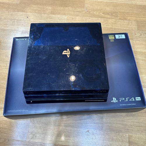 PlayStation 4 Pro 500 Million Limited Edition 2TB Console & Box | eBay