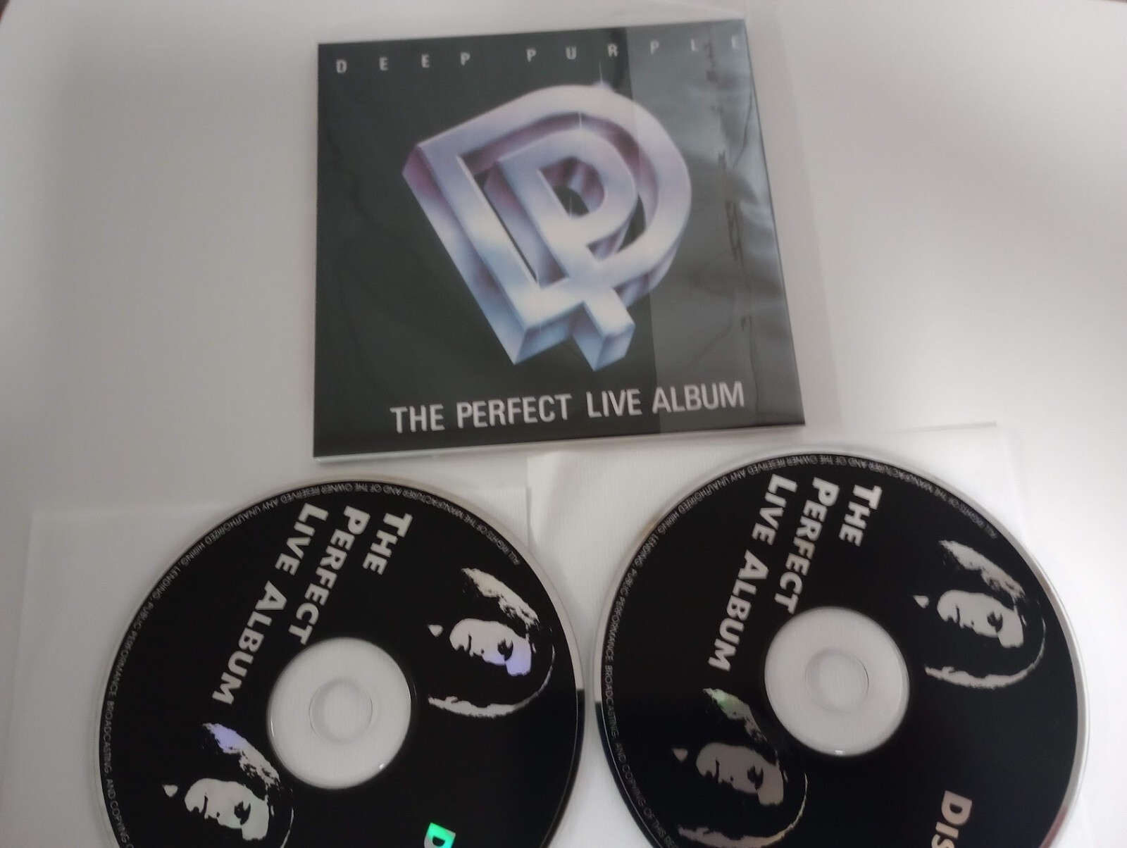 DEEP PURPLE perfect live album MINI LP 2CD COVER COVER VERY RARE NM NM ...