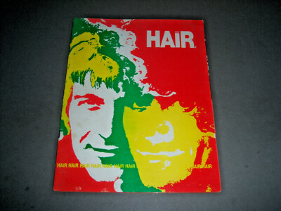 Hair 1969 Natoma Productions Michael Butler Presents Musical Production ...