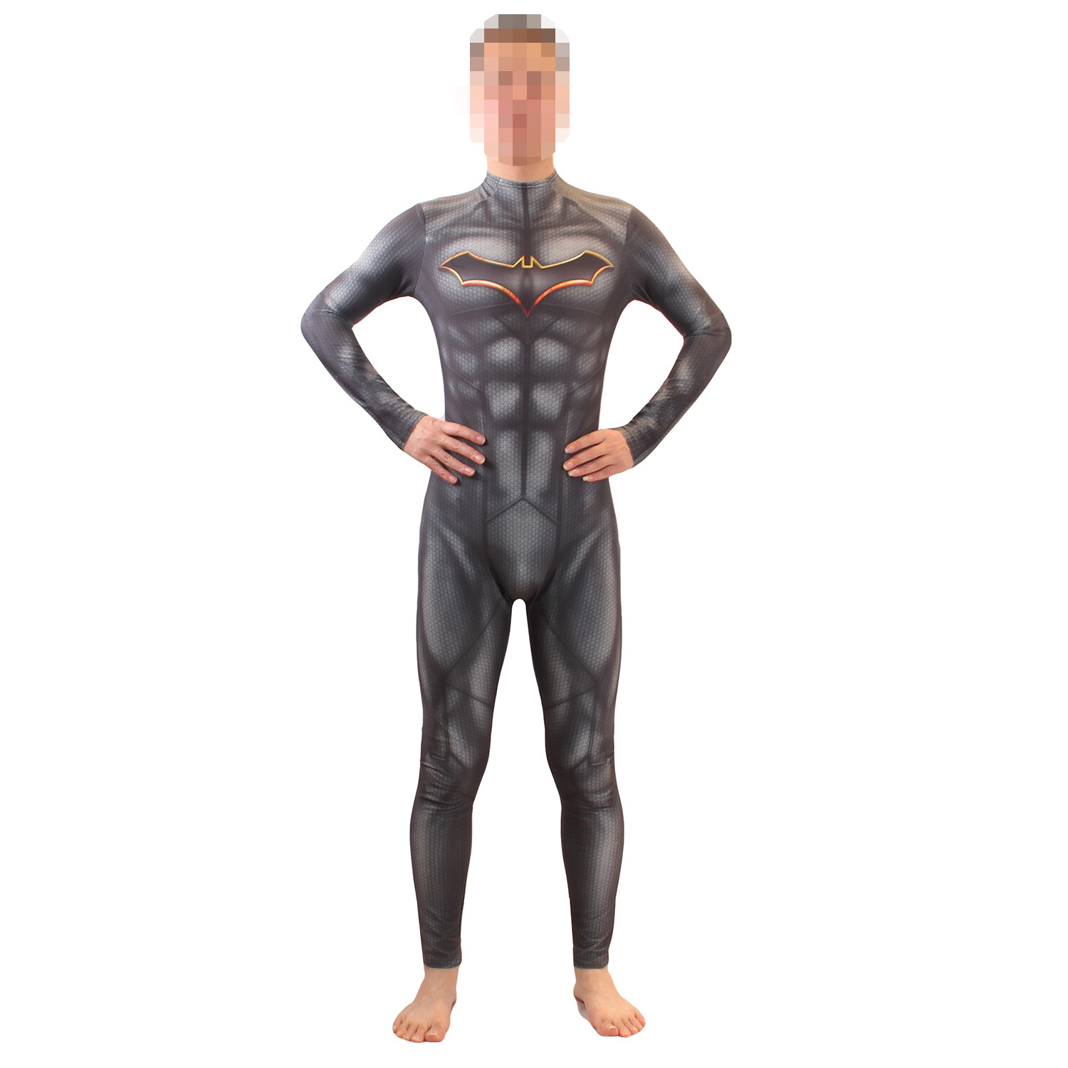 The Batman Rebirth Jumpsuit Bodysuit Halloween Cosplay Suit Costume ...