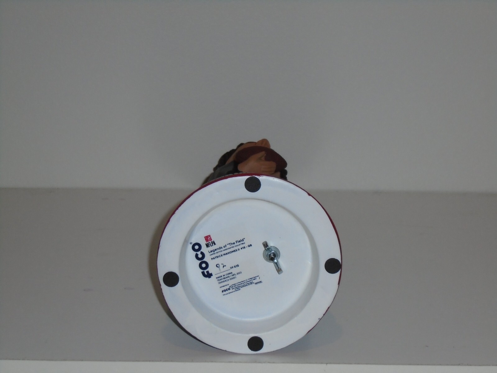 PATRICK MAHOMES Kansas City Chiefs Bobblehead 2022 Grim Reaper Playoff ...